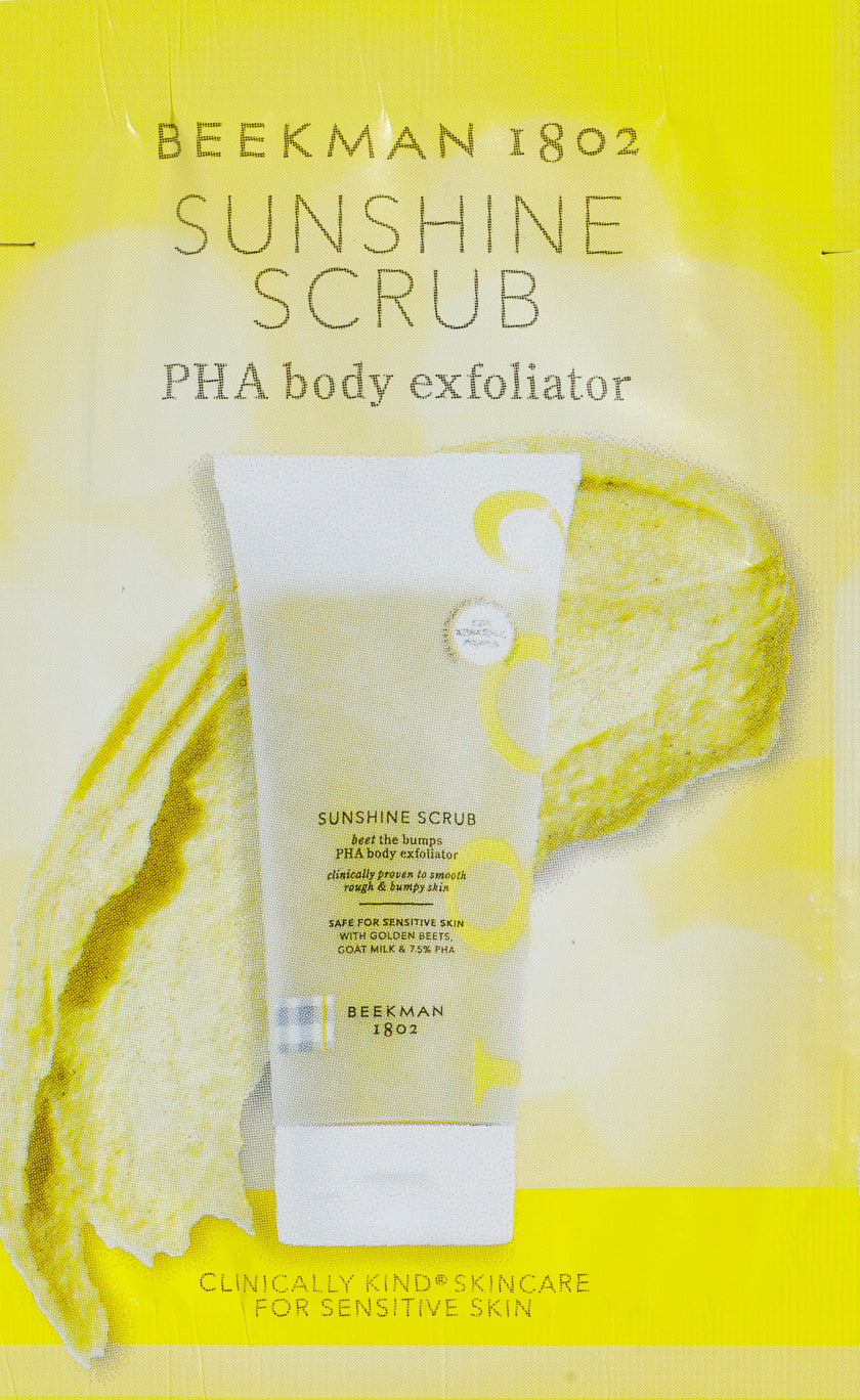 Sunshine Body Scrub Sample