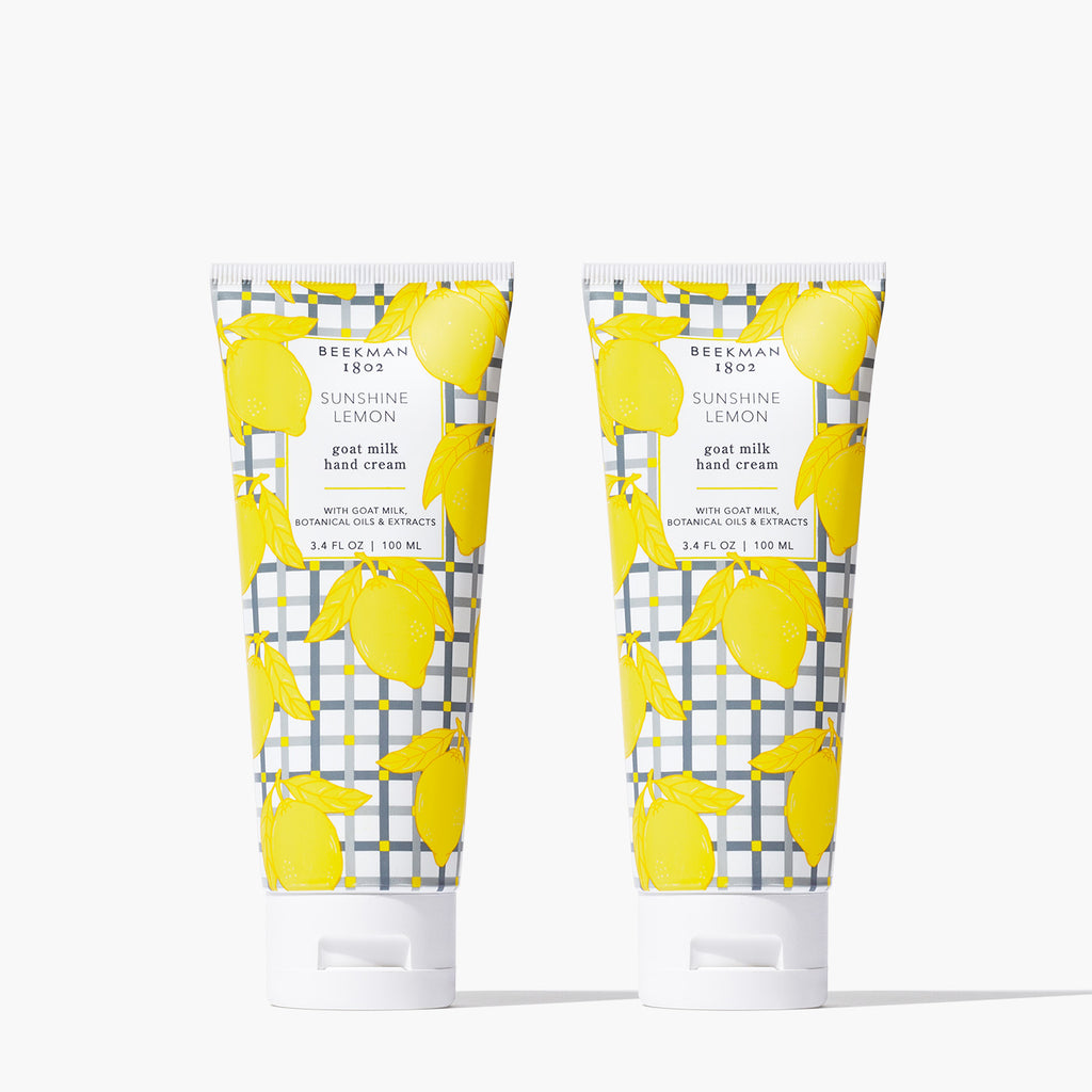 Sunshine Lemon Hand Cream Set of 2